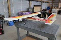 Hobbico RC Avistar airplane w/gas engine - Lee Real Estate & Auction Service