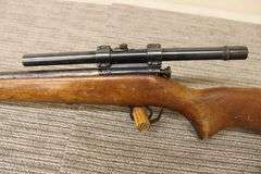 Stevens single shot .22 w/scope - Lee Real Estate & Auction Service