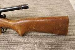 Stevens single shot .22 w/scope - Lee Real Estate & Auction Service