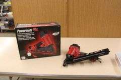 Powermate air framing nailer - Lee Real Estate & Auction Service