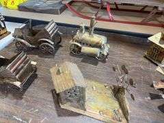 Tin Model Objects - Lee Real Estate & Auction Service