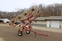 H&S 10 Wheel V Rake - Lee Real Estate & Auction Service