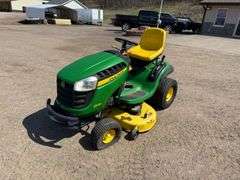 John Deere 130 Riding Lawn Mower - Lee Real Estate & Auction Service