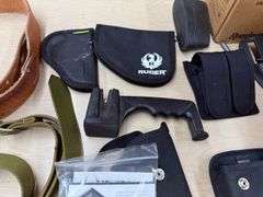 Various Gun Related Items - Lee Real Estate & Auction Service
