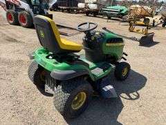 John Deere 130 Riding Lawn Mower - Lee Real Estate & Auction Service