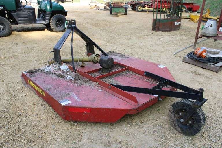 Howse 6' 3pt. PTO brush mower - Lee Real Estate & Auction Service