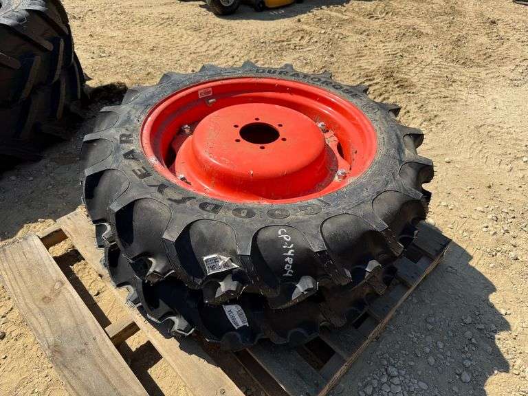 (2) New Kubota Tractor Tires - Lee Real Estate & Auction Service