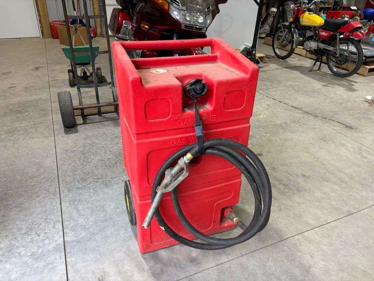 Approx. 30-Gal. Portable Gas Caddy - Lee Real Estate & Auction Service