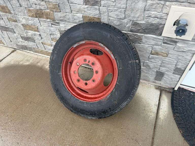 1 Ton Dodge Dully Tire & Rim - Lee Real Estate & Auction Service