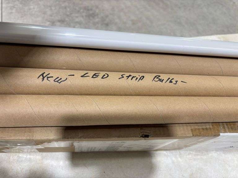 New 48" LED Strip Lights - Lee Real Estate & Auction Service