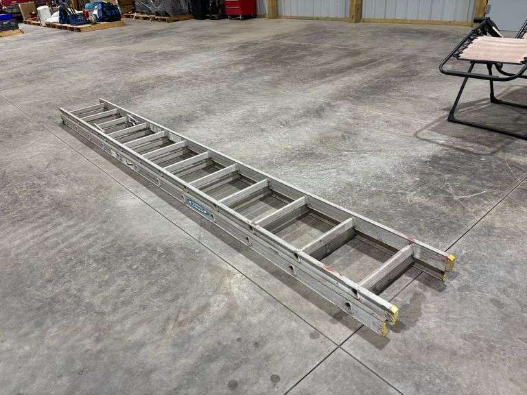 Werner 24-ft. Extension Ladder - Lee Real Estate & Auction Service