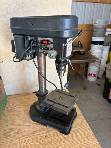 Chicago Force Table Top Drill Press - Lee Real Estate & Auction Service