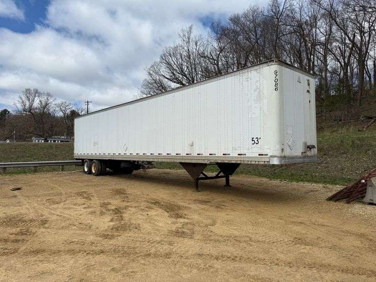1997 53-ft. Semi Trailer (for storage) - Lee Real Estate & Auction Service