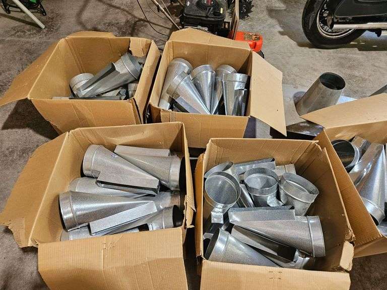 40+/- Boot Duct Fittings & Related - Lee Real Estate & Auction Service
