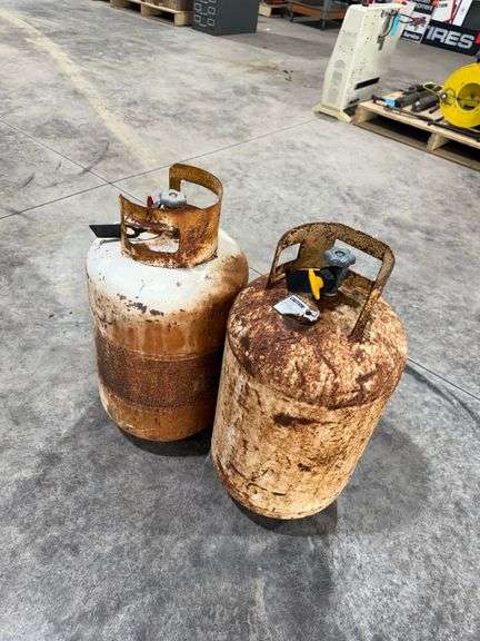(2) 30lb LP Tanks - Lee Real Estate & Auction Service