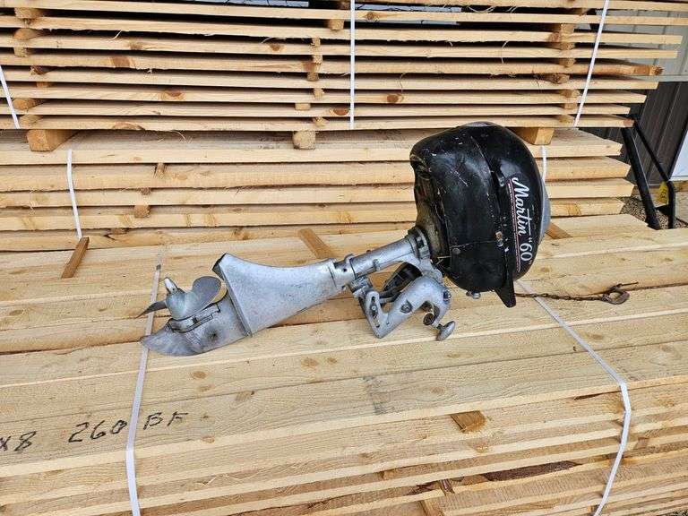 Martin "60" Outboard Motor - Lee Real Estate & Auction Service