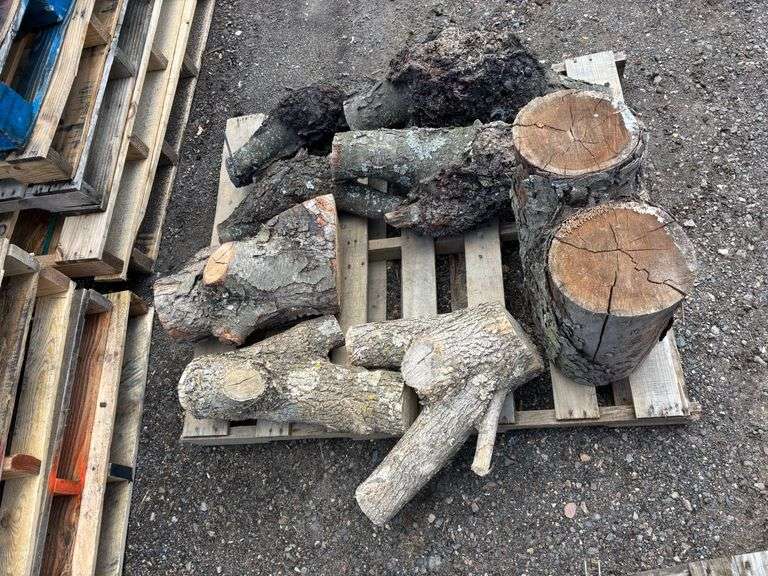 Pallet of Wood Burrows - Lee Real Estate & Auction Service