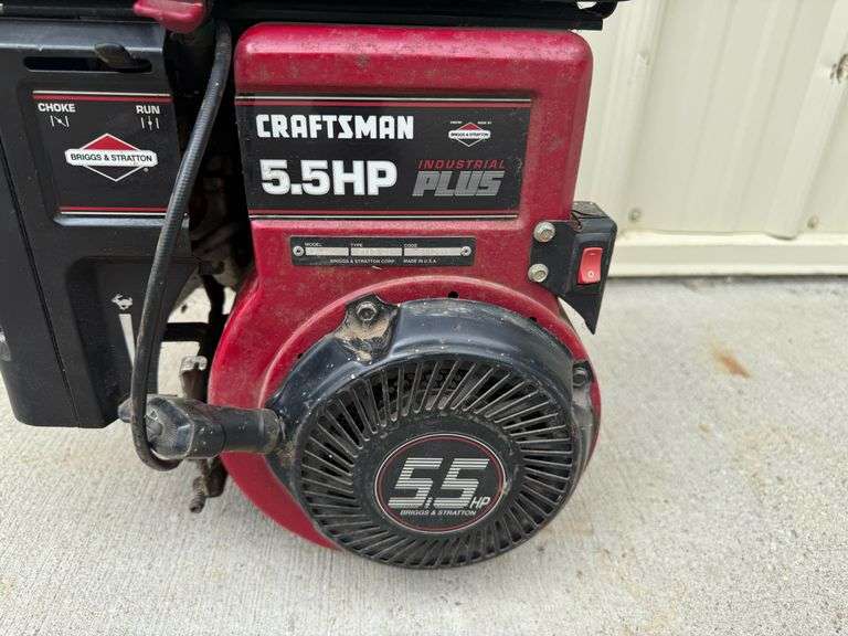 Craftsman 5.5hp Gas Engine - Lee Real Estate & Auction Service