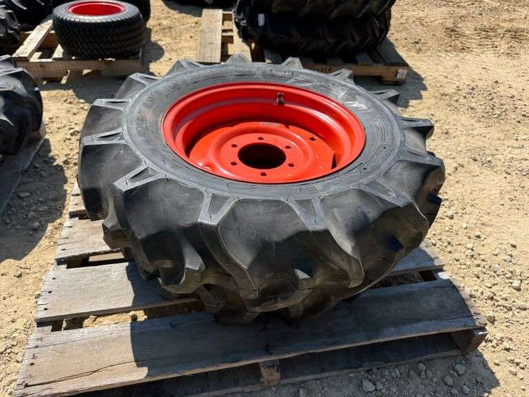 (2) New Kubota Tractor Tires - Lee Real Estate & Auction Service