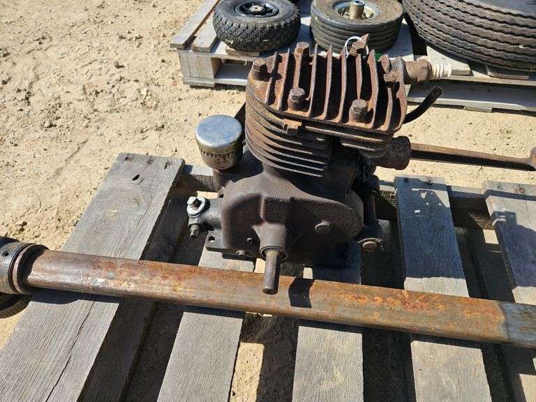 Antique Engine & PTO Shaft - Lee Real Estate & Auction Service