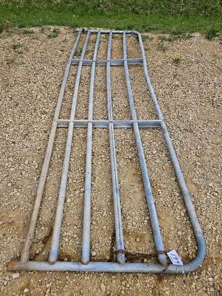 14ft Galv. Pipe Gate - Lee Real Estate & Auction Service