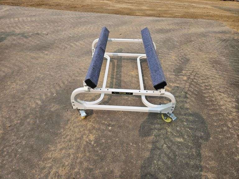 Jet ski cart on casters - Lee Real Estate & Auction Service