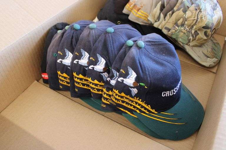 20 Hats including Crossroads Ag & QLF - Lee Real Estate & Auction Service