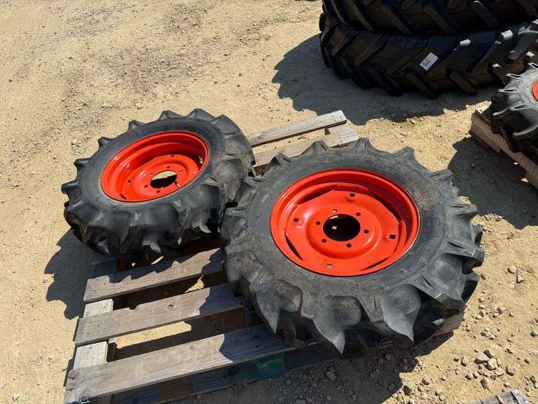 (2) New Kubota Tractor Tires - Lee Real Estate & Auction Service