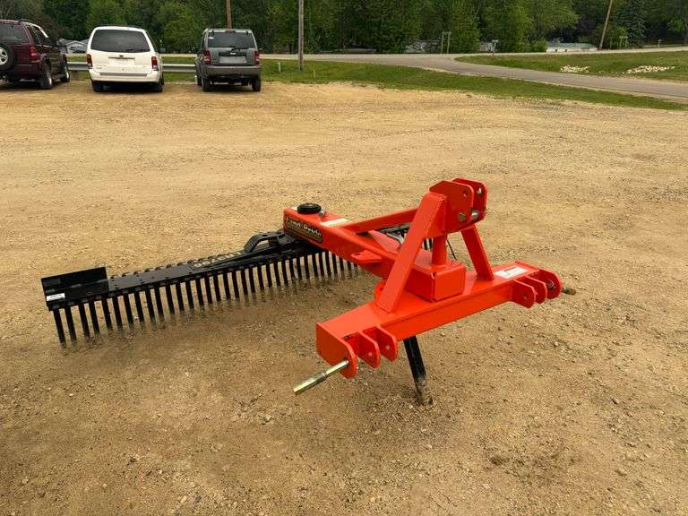 8' Land Pride 3pt Rock Rake - Lee Real Estate & Auction Service