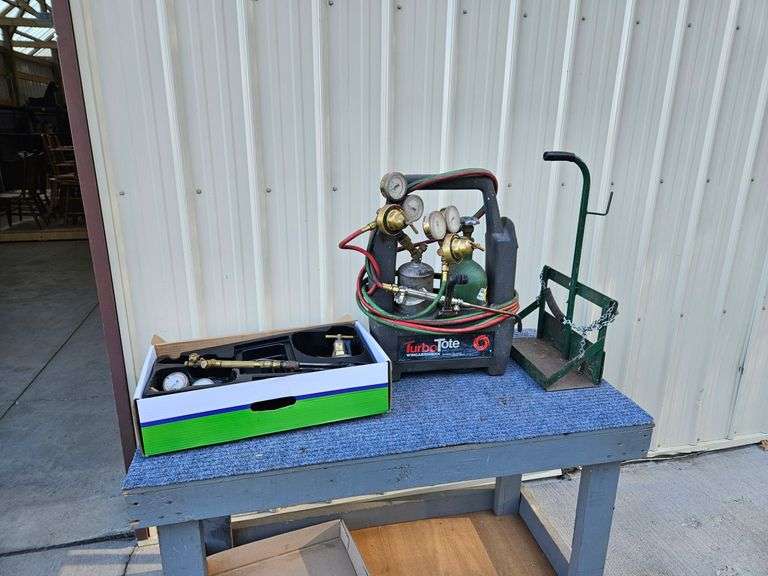 Portable Torch Set with Extras - Lee Real Estate & Auction Service