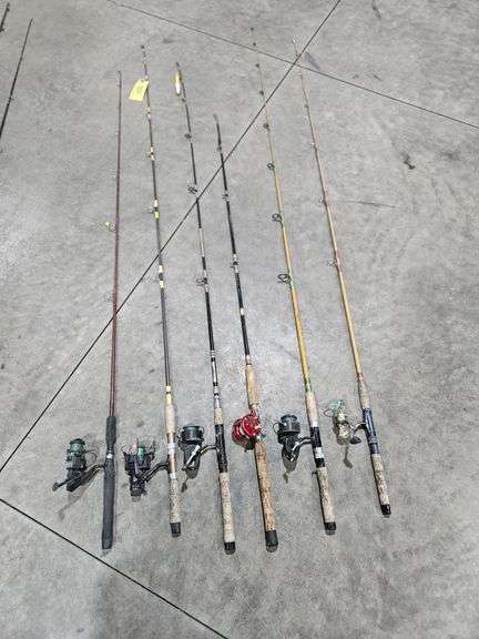 (6) Good Rods & Reels - Lee Real Estate & Auction Service