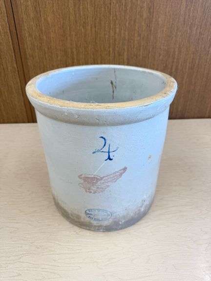 4 Gal Red Wing Crock - Lee Real Estate & Auction Service