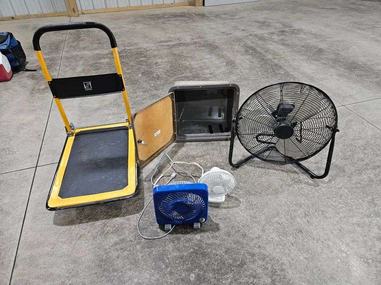 Cart-Fans-Utility Box - Lee Real Estate & Auction Service