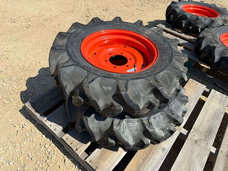 (2) New Kubota Tractor Tires - Lee Real Estate & Auction Service