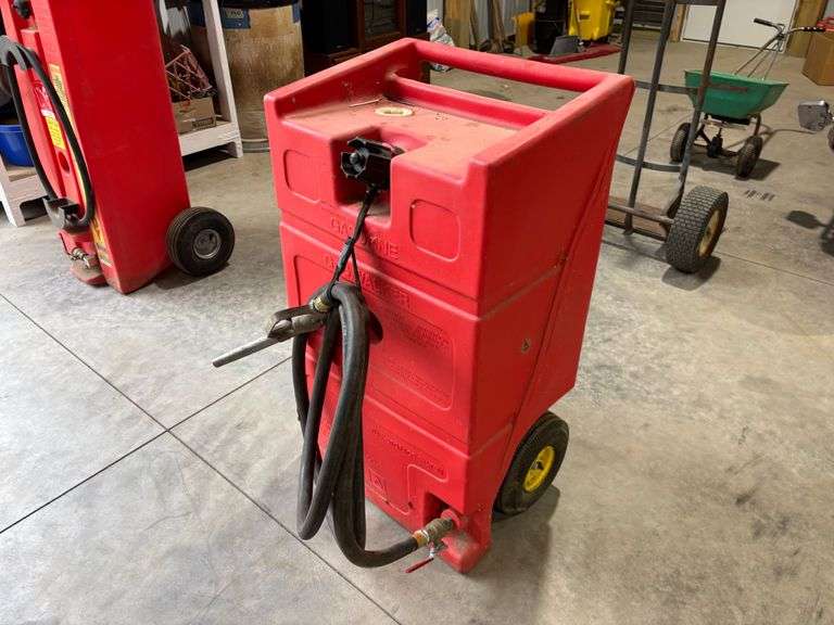 Approx. 30-Gal. Portable Gas Caddy - Lee Real Estate & Auction Service