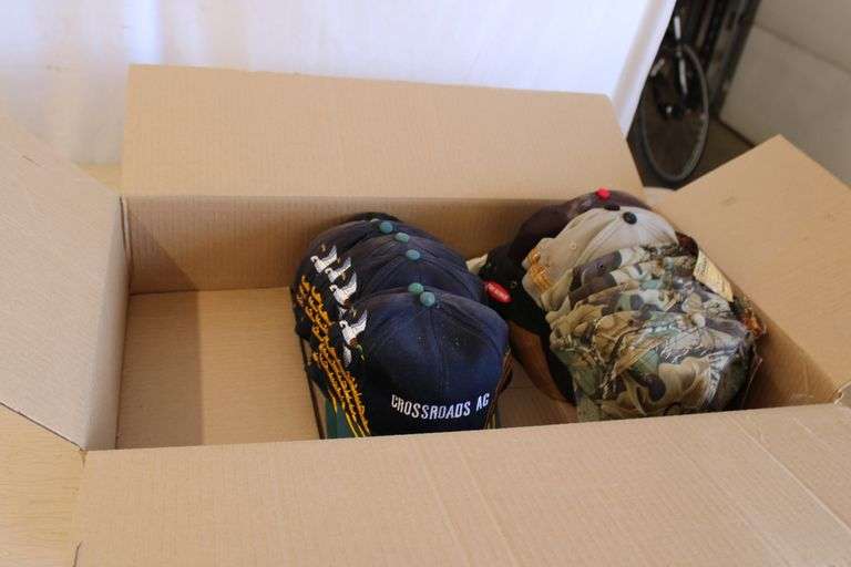 20 Hats including Crossroads Ag & QLF - Lee Real Estate & Auction Service