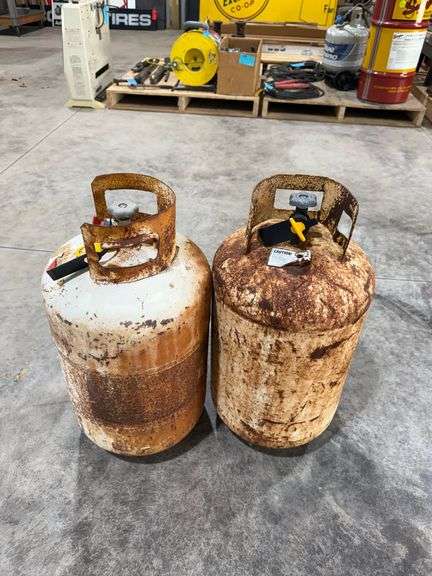 (2) 30lb LP Tanks - Lee Real Estate & Auction Service