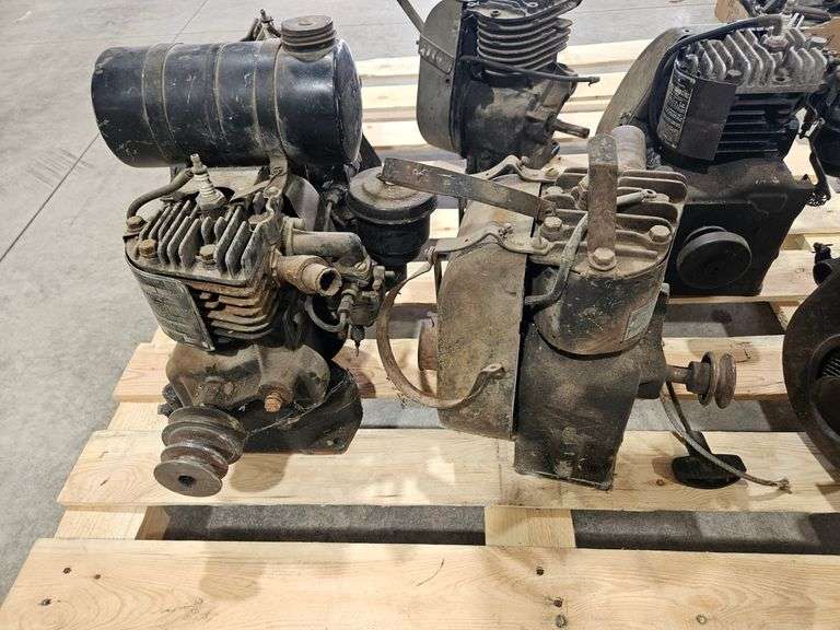 (6) Antique Single Cylinder Engines - Lee Real Estate & Auction Service