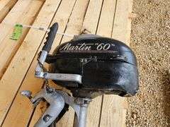 Martin "60" Outboard Motor - Lee Real Estate & Auction Service