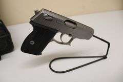 Detonics 9mm semi auto pistol w/case & ammo - Lee Real Estate & Auction ...