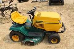 Yard Man riding lawn mower project - Lee Real Estate & Auction Service