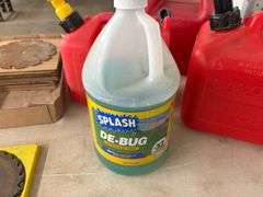 (3) Small Gas Cans, Saw Blades - Lee Real Estate & Auction Service