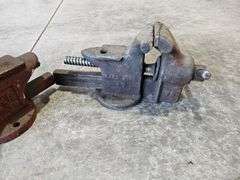 (3) Small Bench Vices - Lee Real Estate & Auction Service