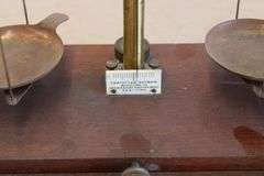 Antique Christian Becker scale w/weights - Lee Real Estate & Auction ...