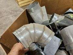 Large Box of Boot Duct Fittings & Related - Lee Real Estate & Auction ...