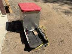 Ice Fishing Sled w/ Storage - Lee Real Estate & Auction Service