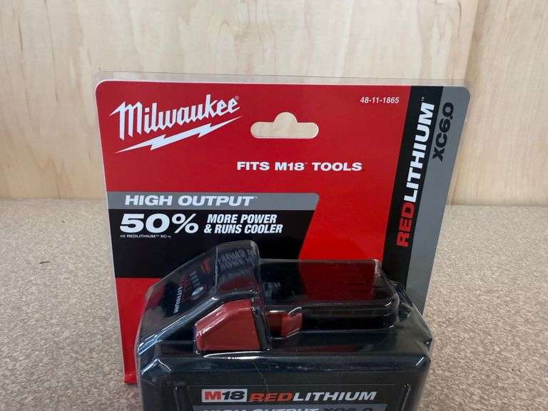 Milwaukee 6.0XC Battery - Lee Real Estate & Auction Service