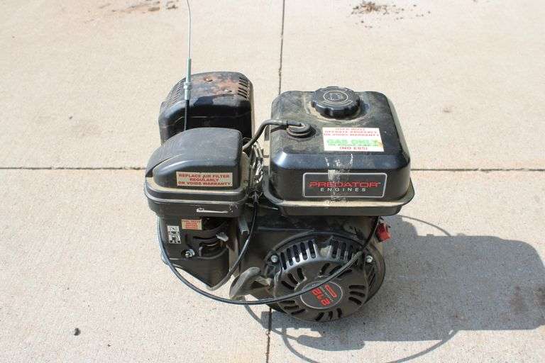 Predator gas engine, 212cc, Horizontal shaft - Lee Real Estate ...