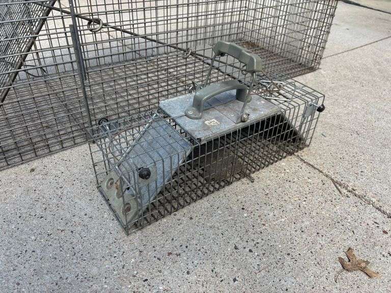 (2) Live Traps - Lee Real Estate & Auction Service