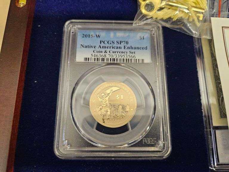 (2) "First Ever Native American Dollars" - Lee Real Estate & Auction ...